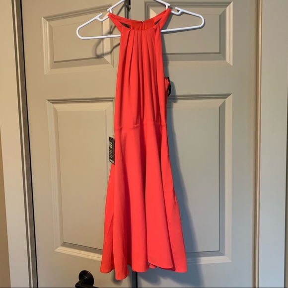 Express | Dresses | Coral Cocktail Dress | Poshmark